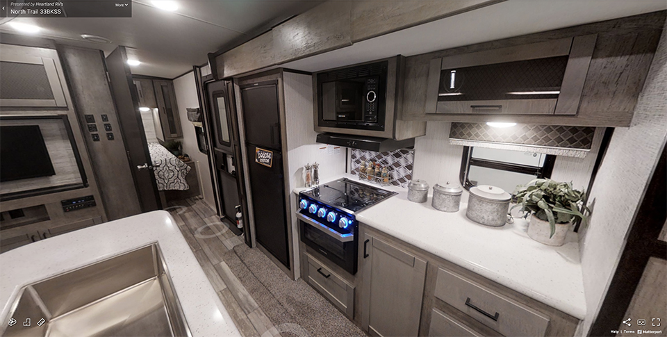 Heartland North Trail RVs: Ultra-Lite Weight Travel Trailers