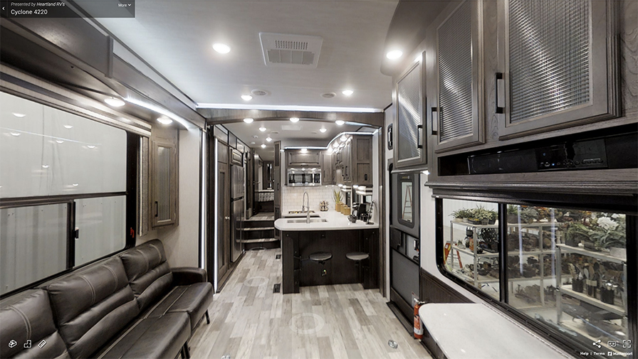 Cyclone Toy Hauler - Heartland RVs