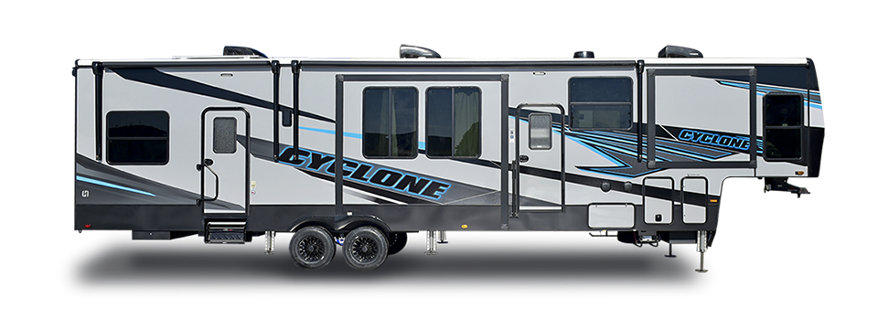 Cyclone Fifth Wheel Toy Hauler | Luxury RVs with Spacious Floor Plans