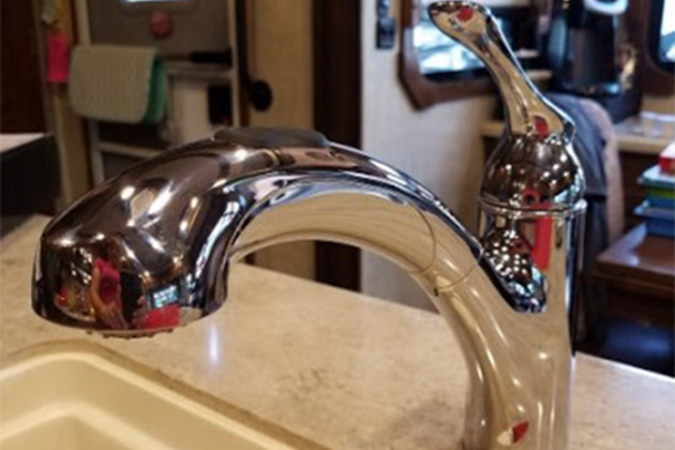 RV Upgrade: Kitchen Faucet - Heartland RV