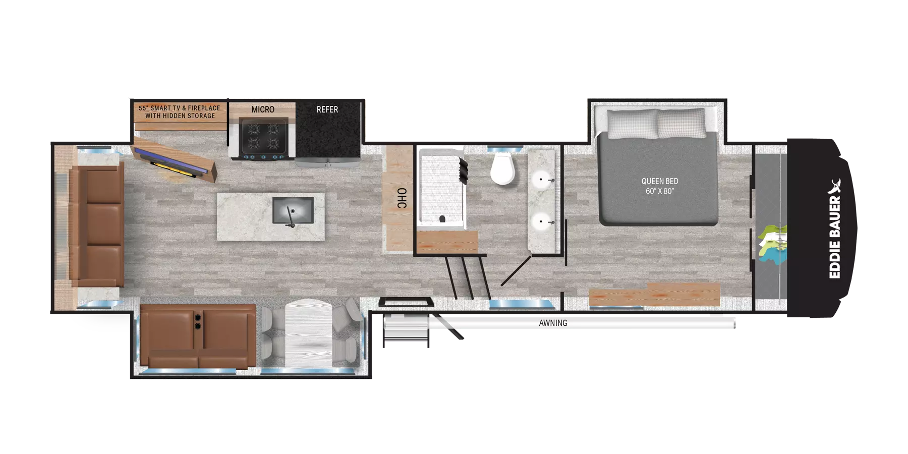 Eddie Bauer EBF 3100RL - Heartland RVs